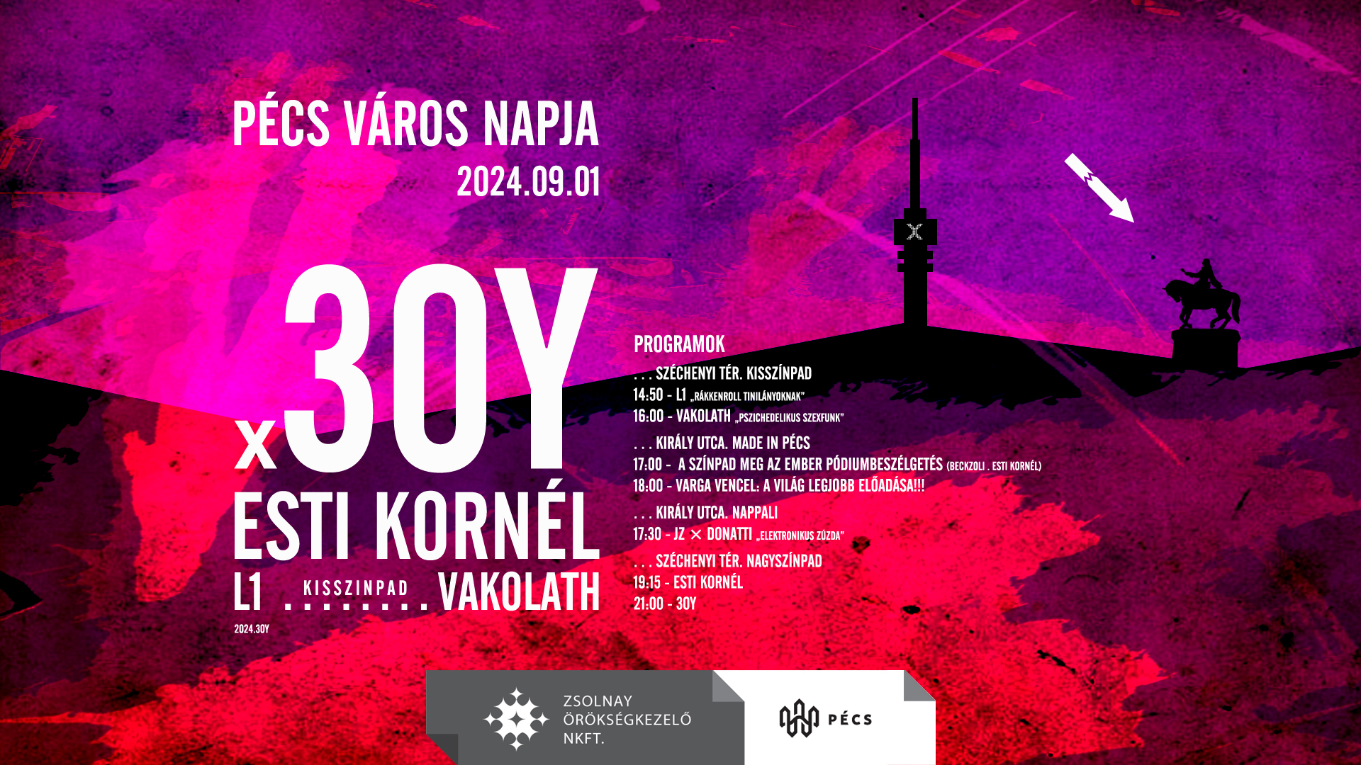 Pécs Város Napja 2024 | Irány Pécs