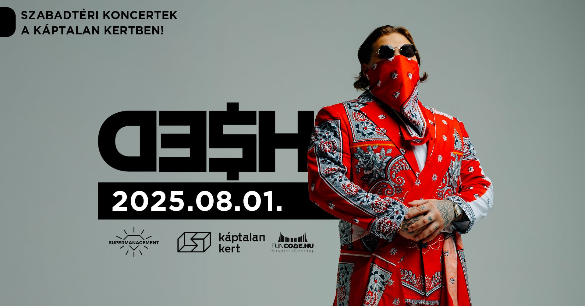 Desh koncert a Káptalan-kertben | Irány Pécs